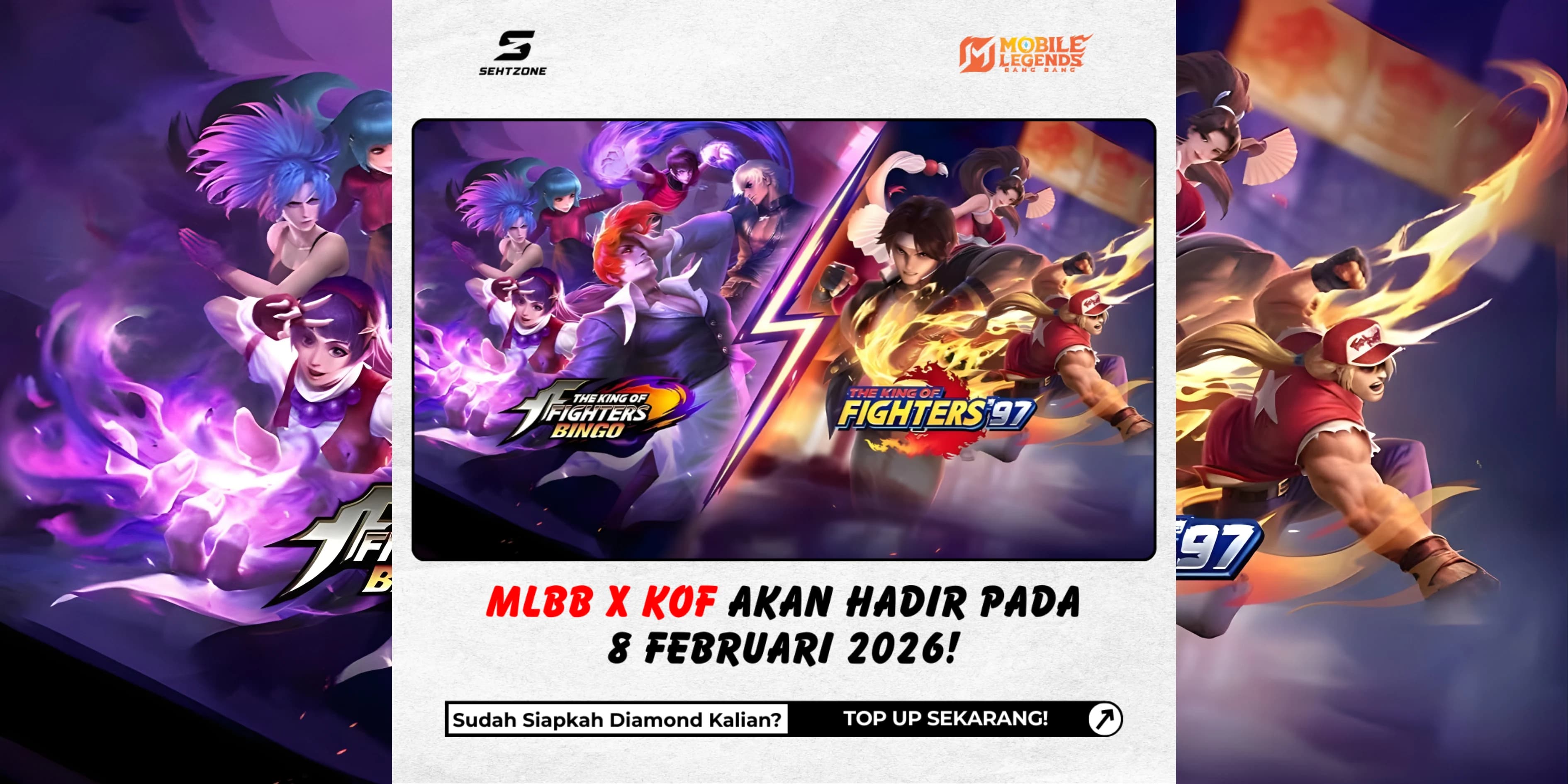 MLBB x KOF Akan Hadir 8 Februari 2026 | SEHTZONE News - Media Game ...