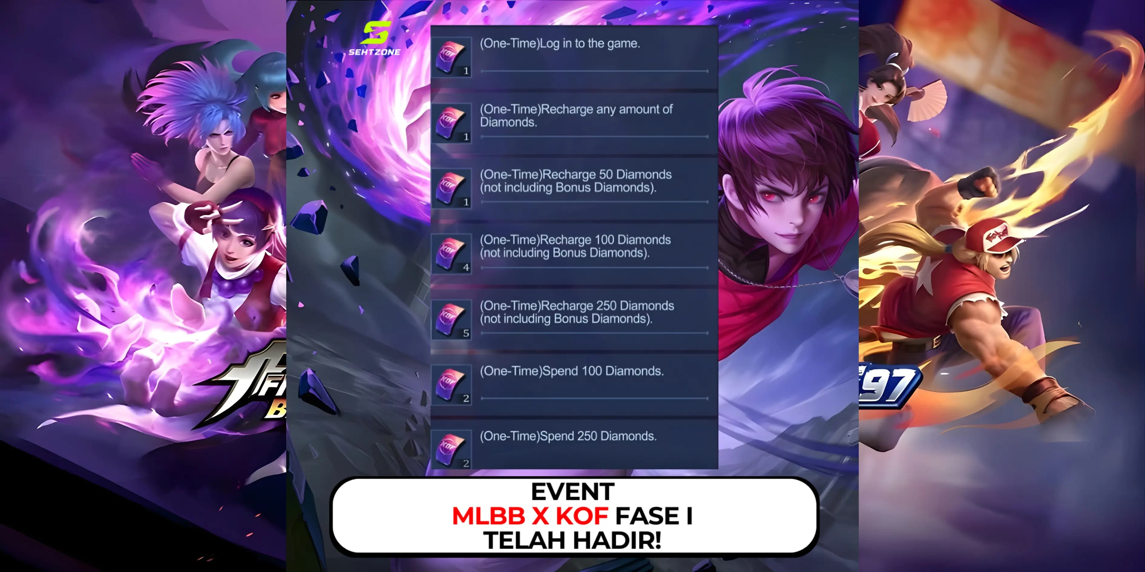Event MLBB x KOF Fase I Telah Hadir | SEHTZONE News - Media Game Indonesia
